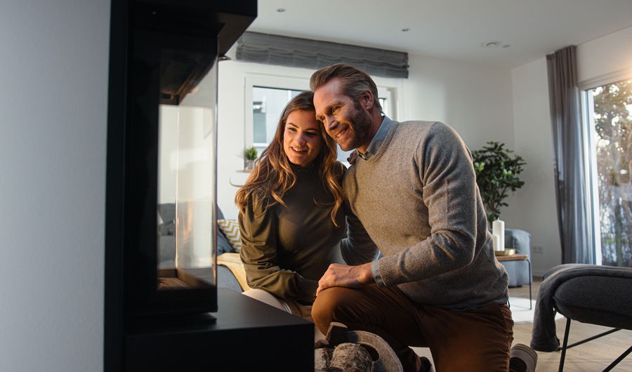 SIK PARAT – der geschosshohe, konzentrische Schornstein