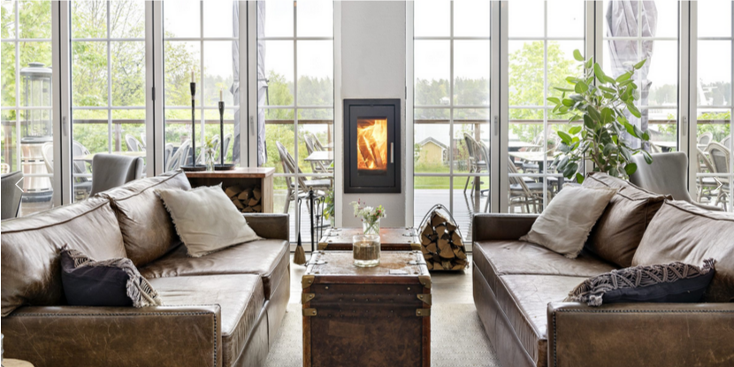 Energy efficient stoves and chimney systems