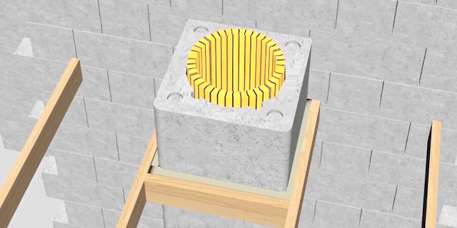Ceramic chimney system