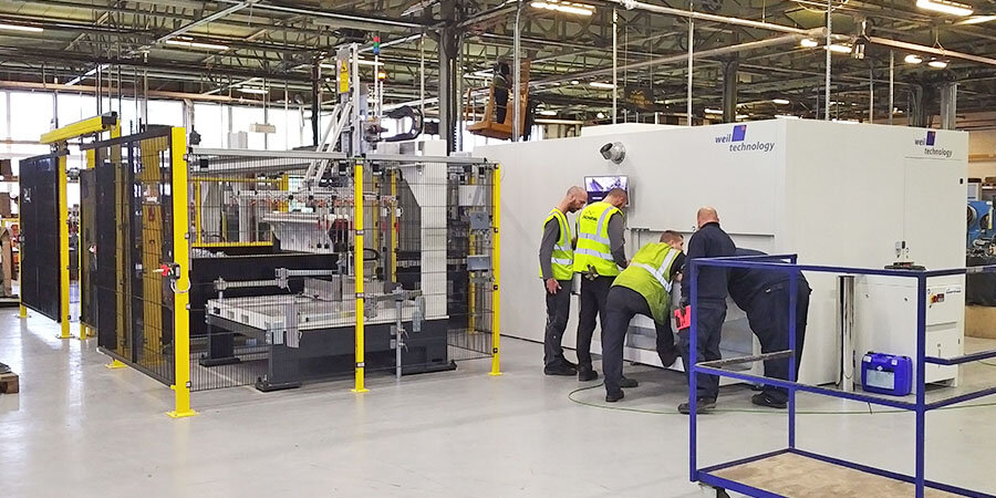 Training on the New Weil Flexistar machine.