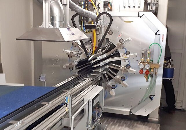 Training on the New Weil Flexistar machine.