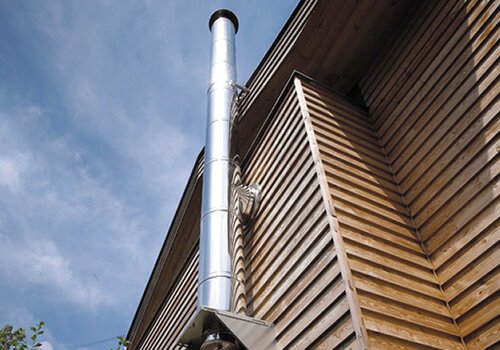 Using volcanic pumice building blocks to build a chimney during a self ...