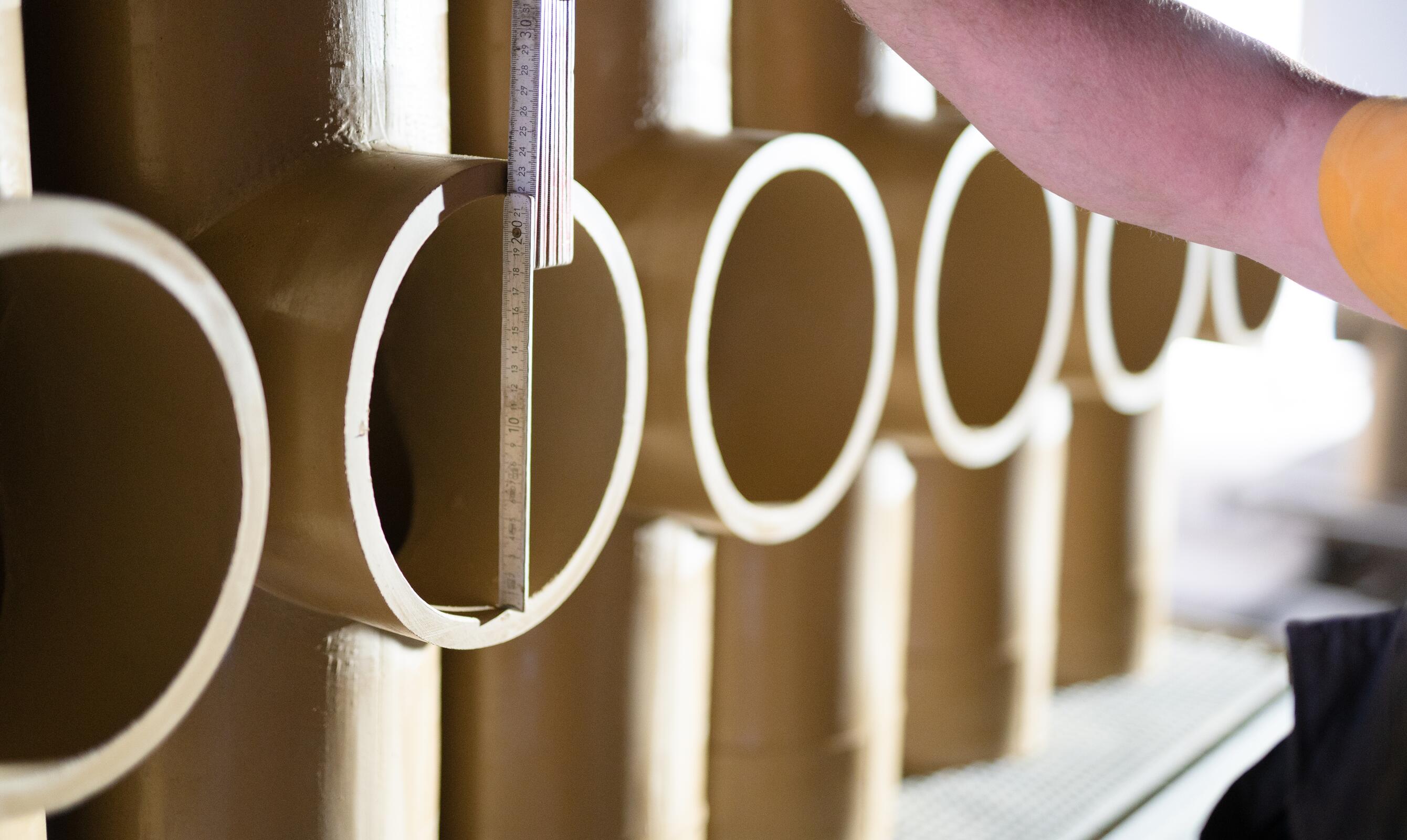 Ceramic chimney system