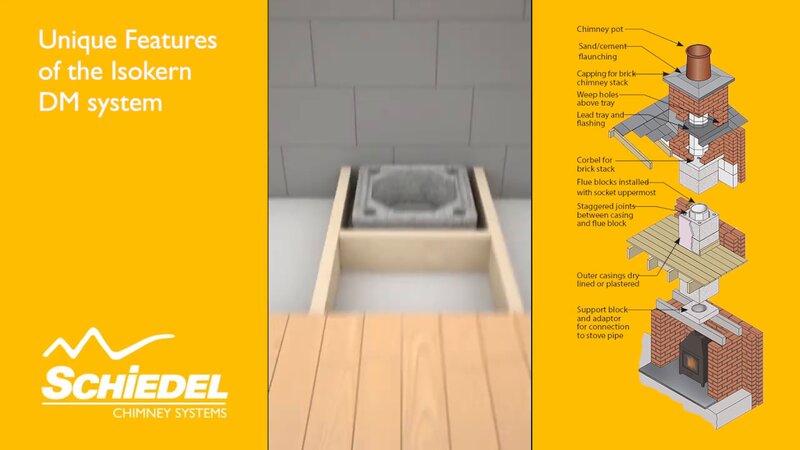 how to build a chimney stack