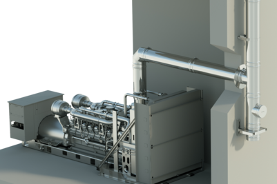 ICS 5000 - High-pressure-tight exhaust gas pipe for industry