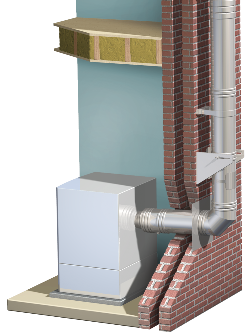 MF - Double-walled, pre-insulated & modular