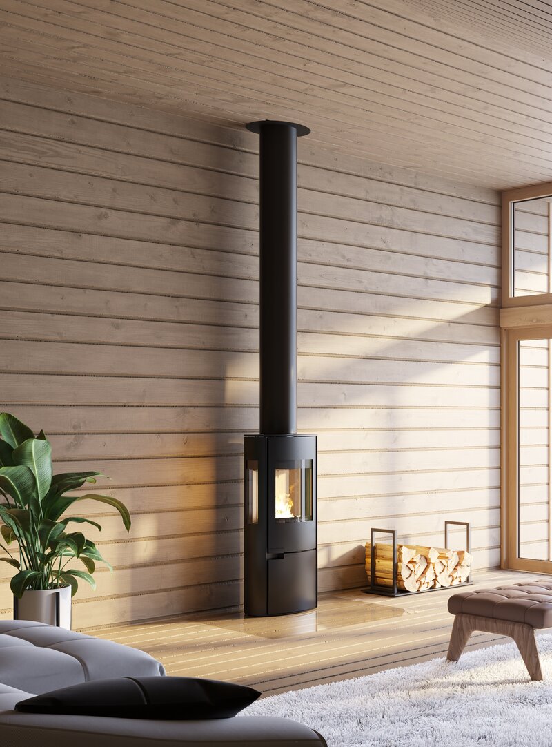 PERMETER SMOOTH AIR - Efficient three-layer chimney