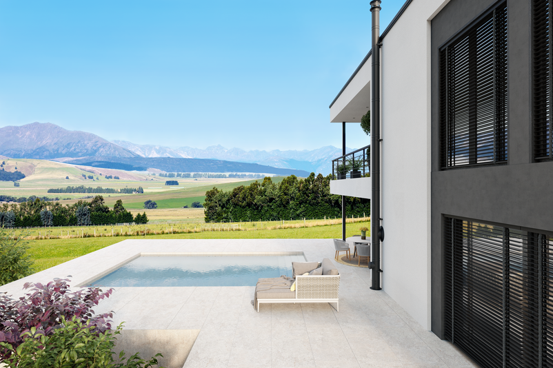 PERMETER SMOOTH - Designed three-layer chimney