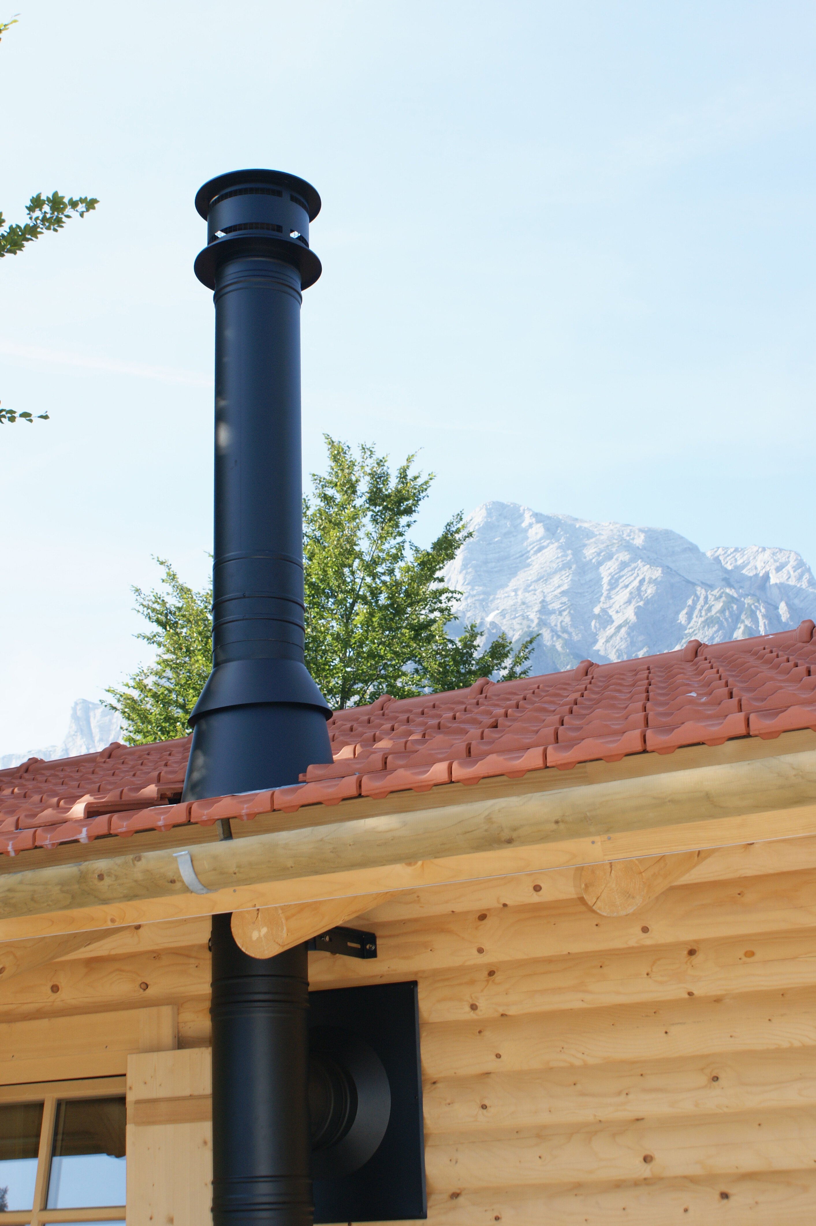 PERMETER SMOOTH - Designed three-layer chimney