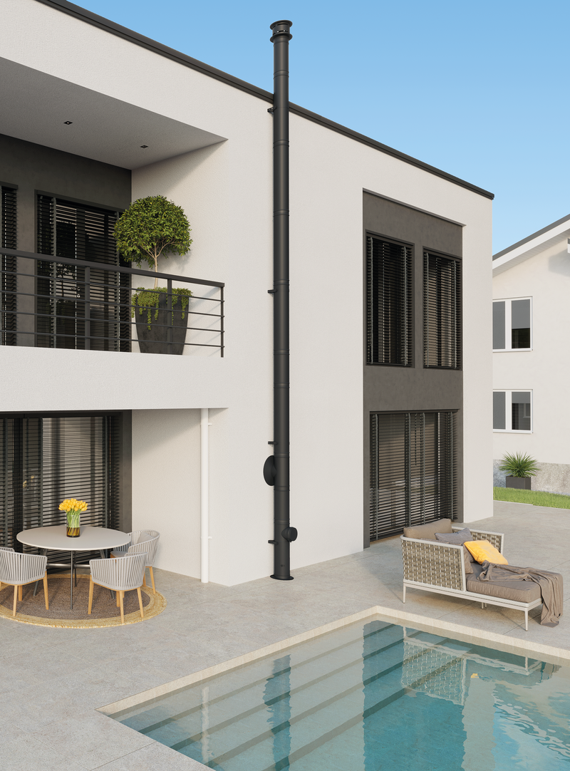 PERMETER - Three-layer stainless steel chimney system