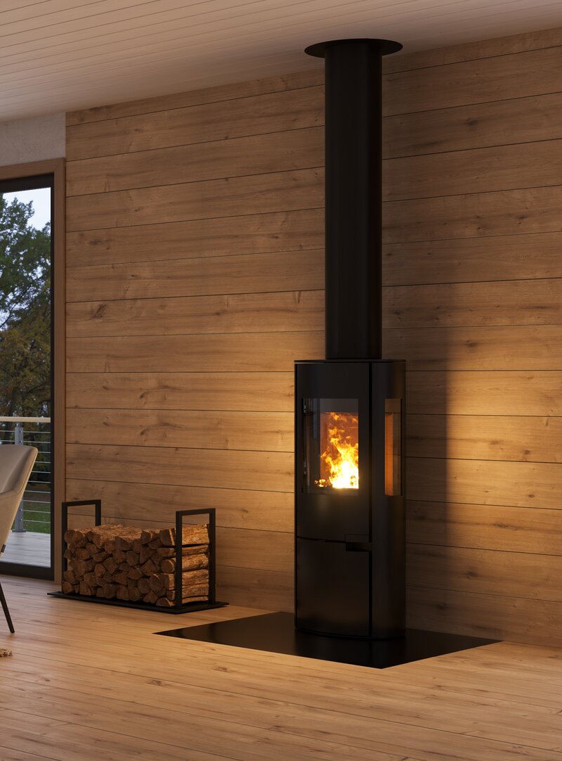 SIRIUS - The modern and room-air-independent stove