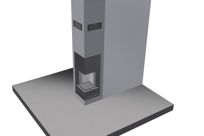 KINGFIRE KANTO SC - Ihr Eckofen mit hochschiebbarer Türe!