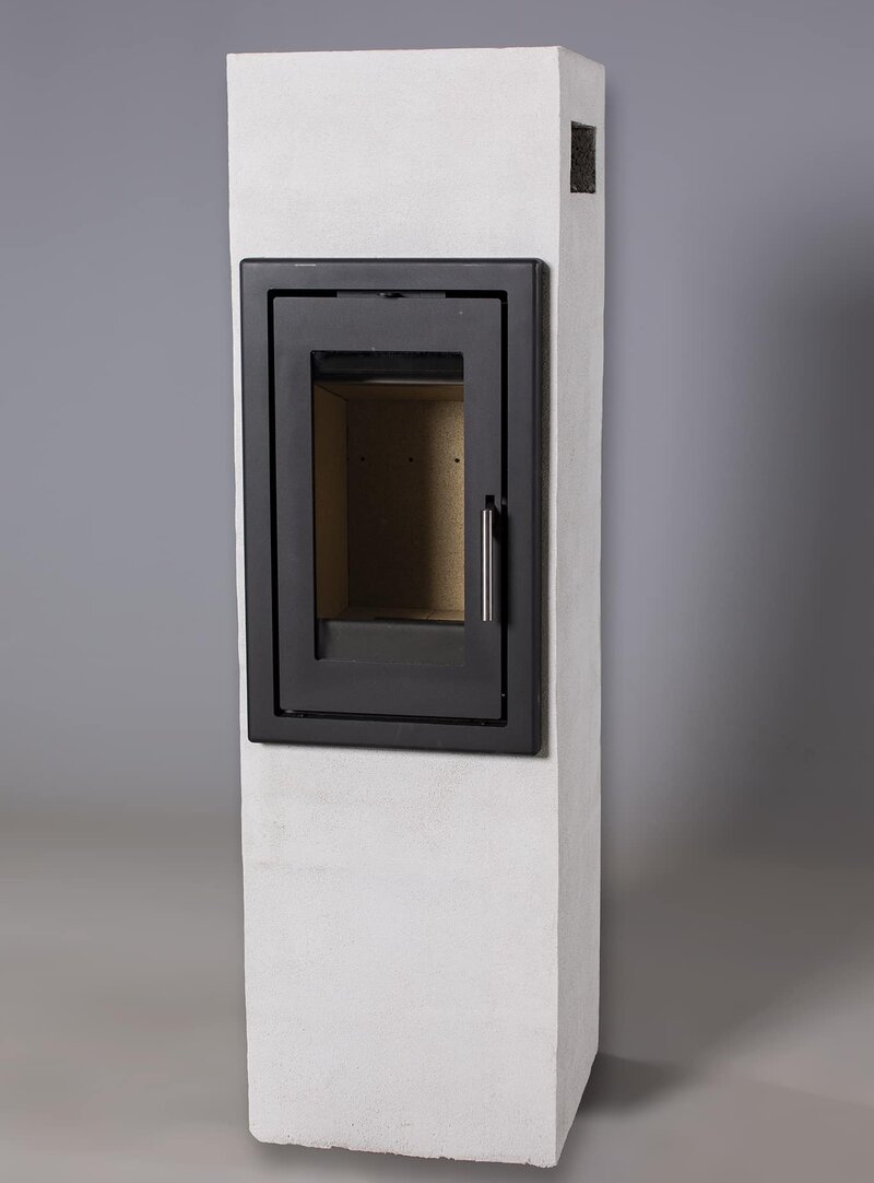 CELSIUS - Insert and chimney in one compact design