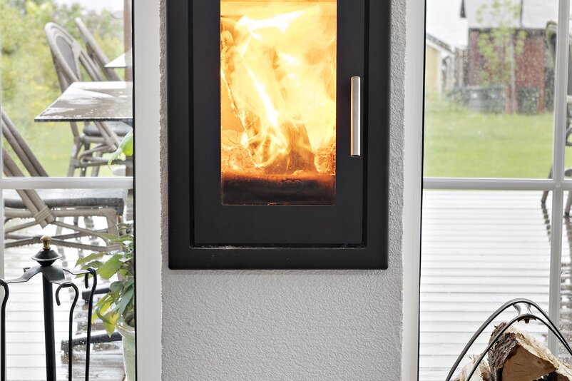 CELSIUS - Insert and chimney in one compact design
