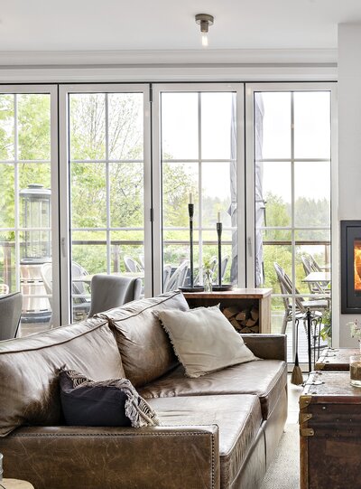 CELSIUS - Insert and chimney in one compact design