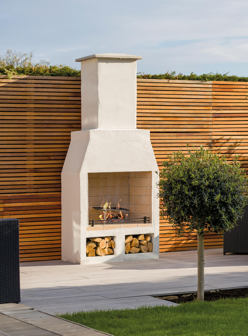 GARDEN FIREPLACE - The outdoor fireplace for your garden