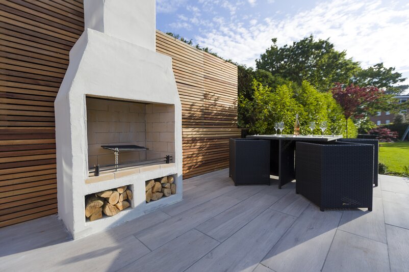 GARDEN FIREPLACE - The outdoor fireplace for your garden