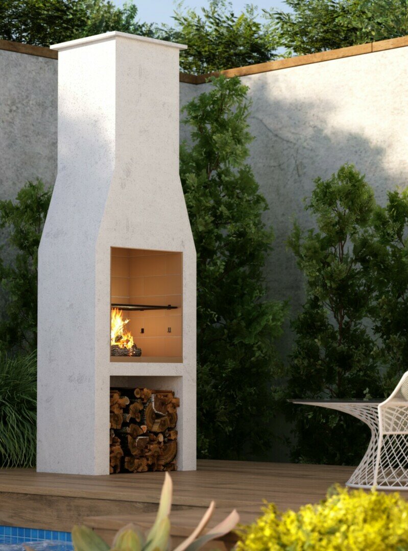 GARDEN FIREPLACE - The outdoor fireplace for your garden