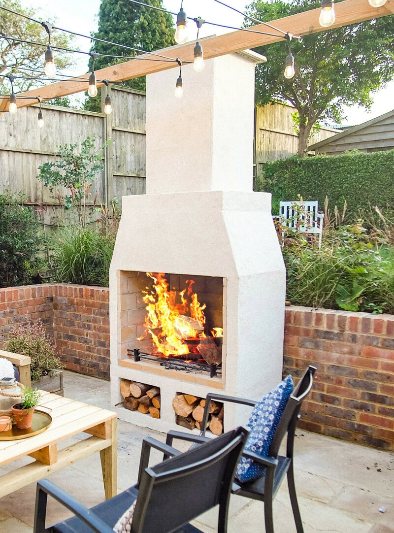 GARDEN FIREPLACE - The outdoor fireplace for your garden